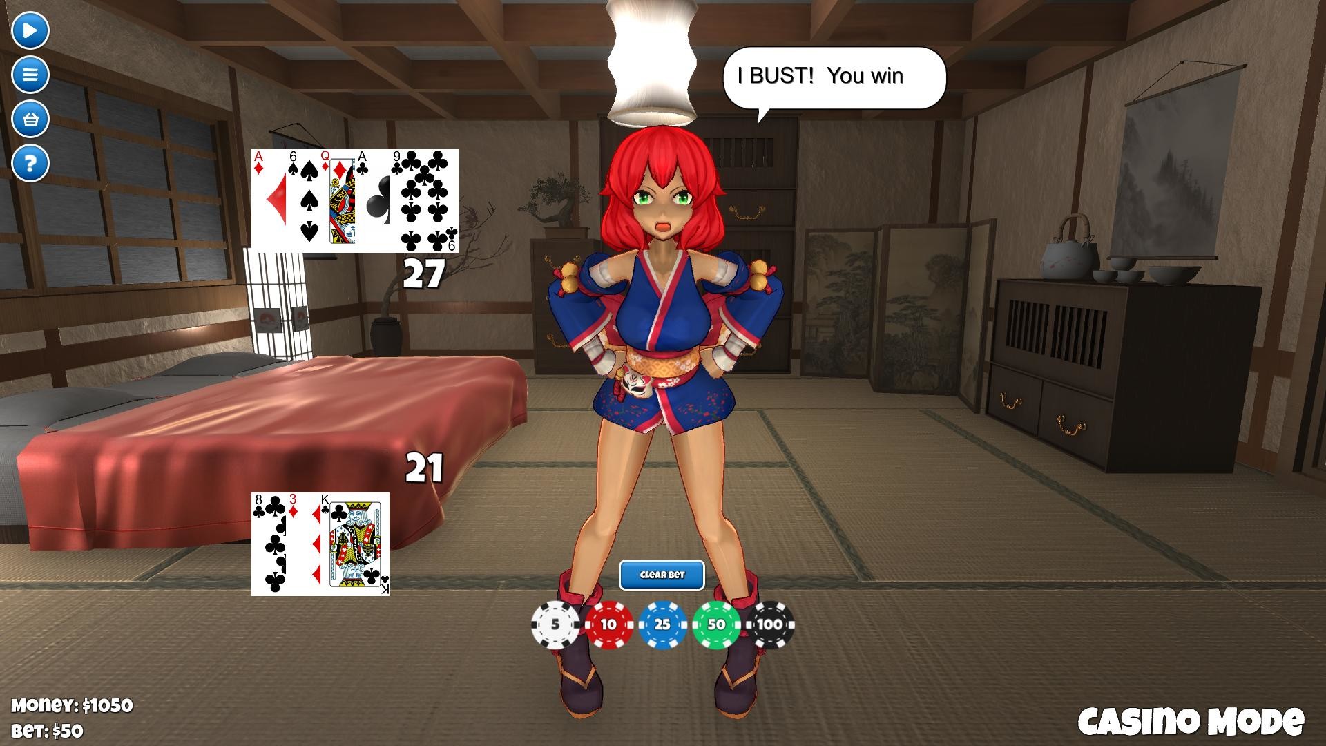Bedroom Blackjack On Steam