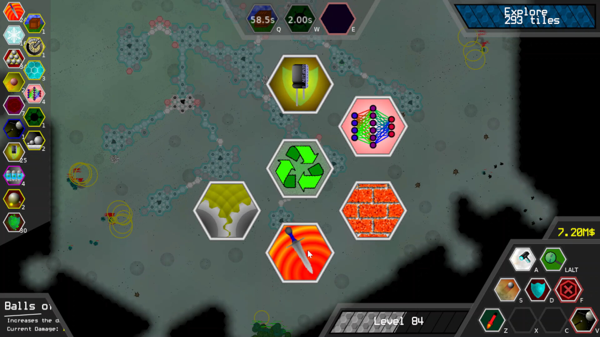 Role of Hex on Steam