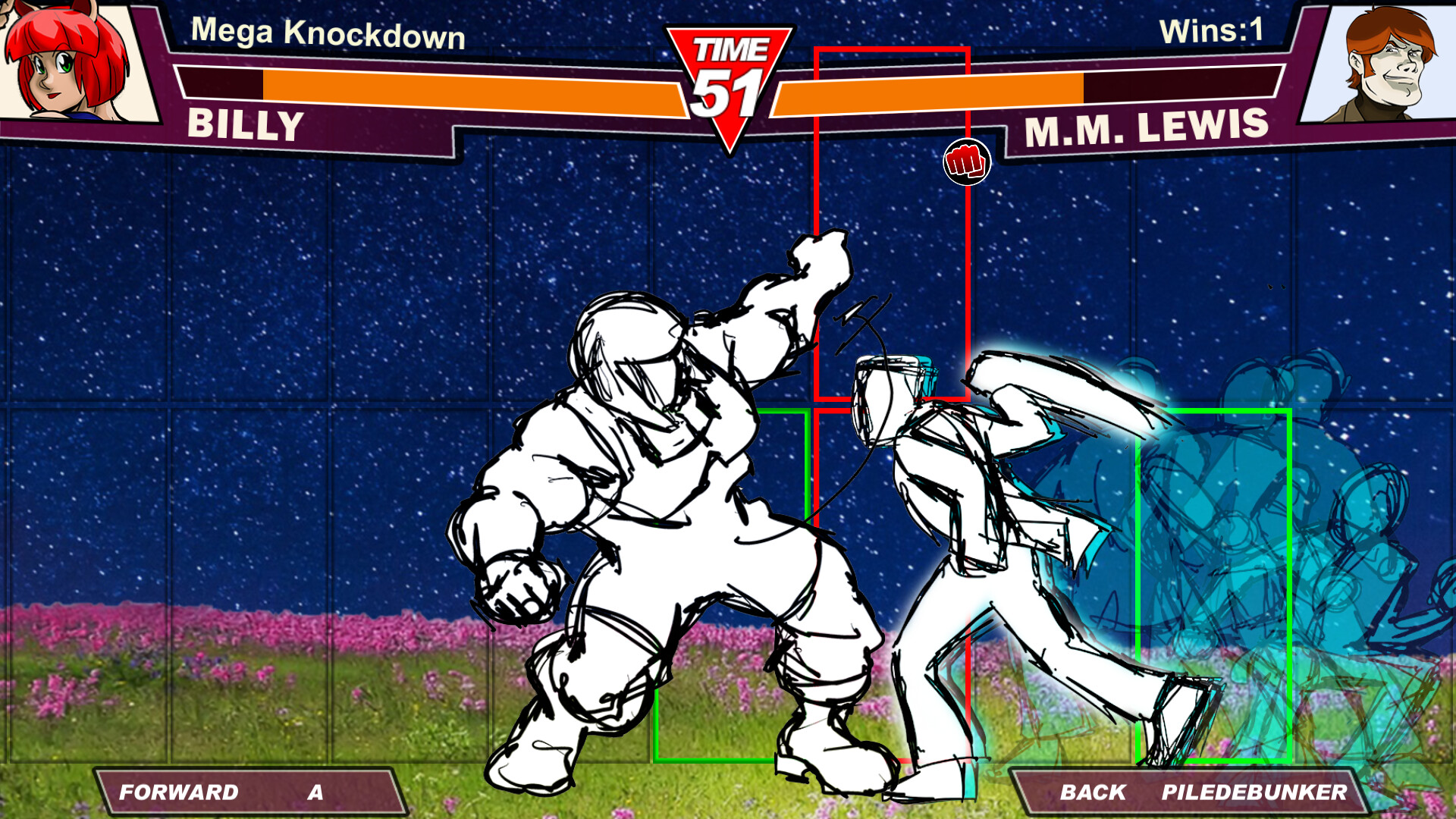 Mega Knockdown - Keymailer