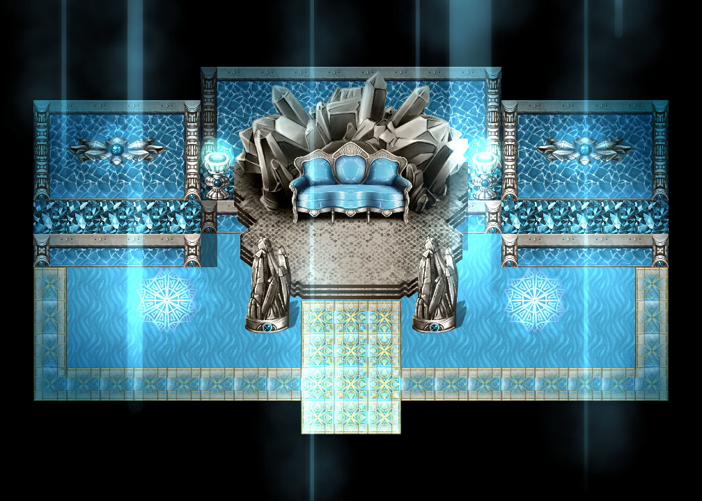 RPG Maker MZ - KR Elemental Dungeon Tileset - Celestial Flora Ice Time ...