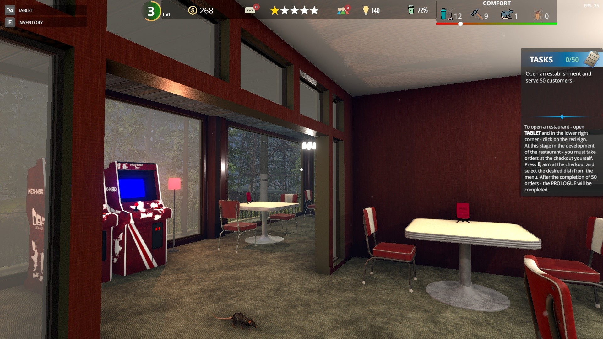 Cafe Owner Simulator - Keymailer