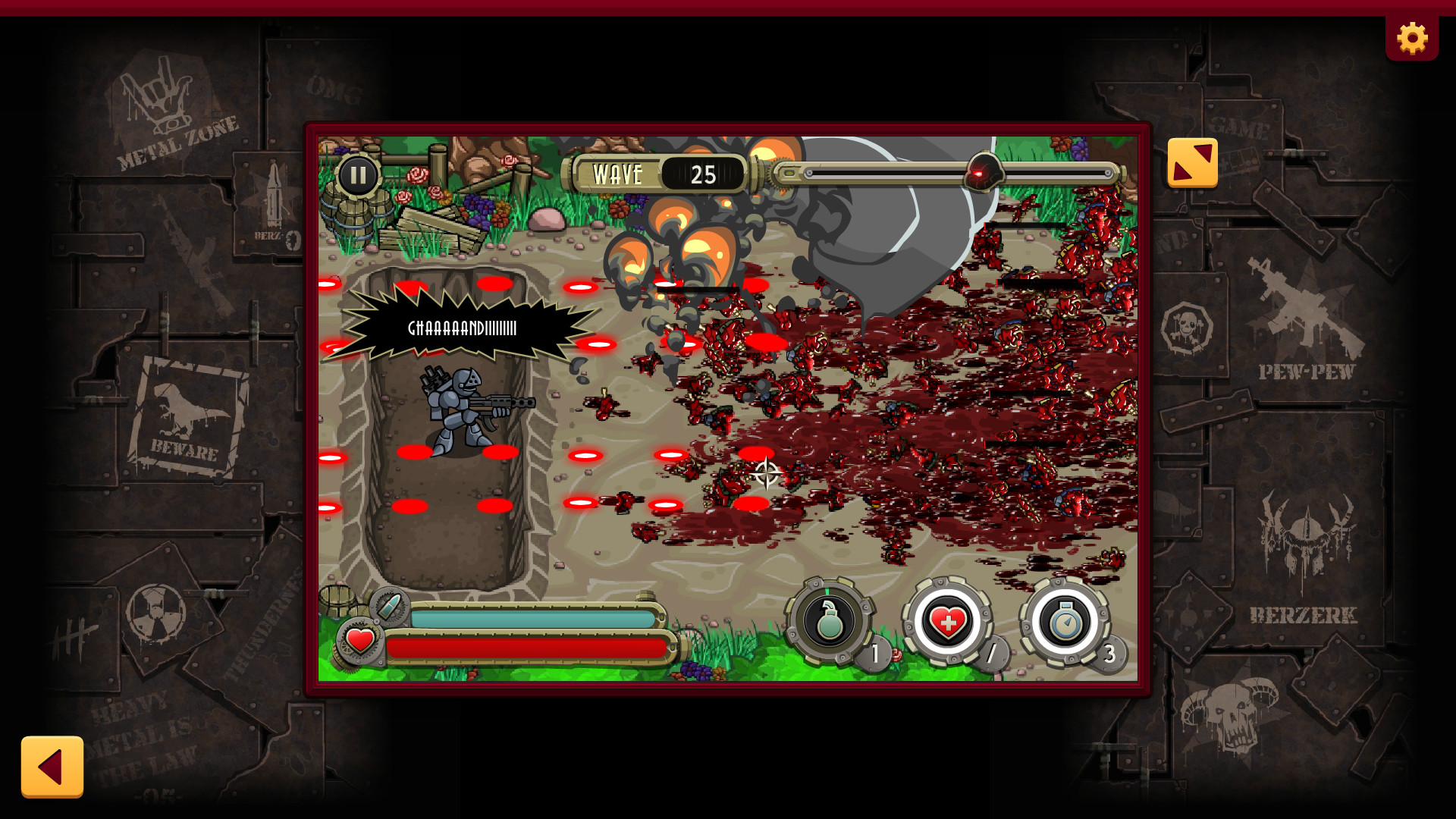 Berzerk Flashback on Steam