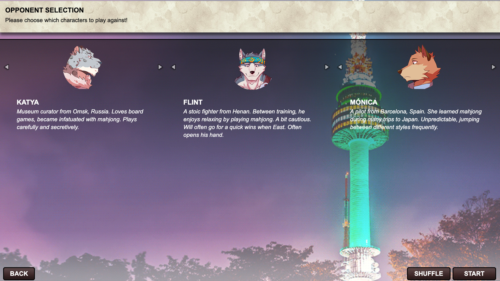 Kemono Mahjong on Steam