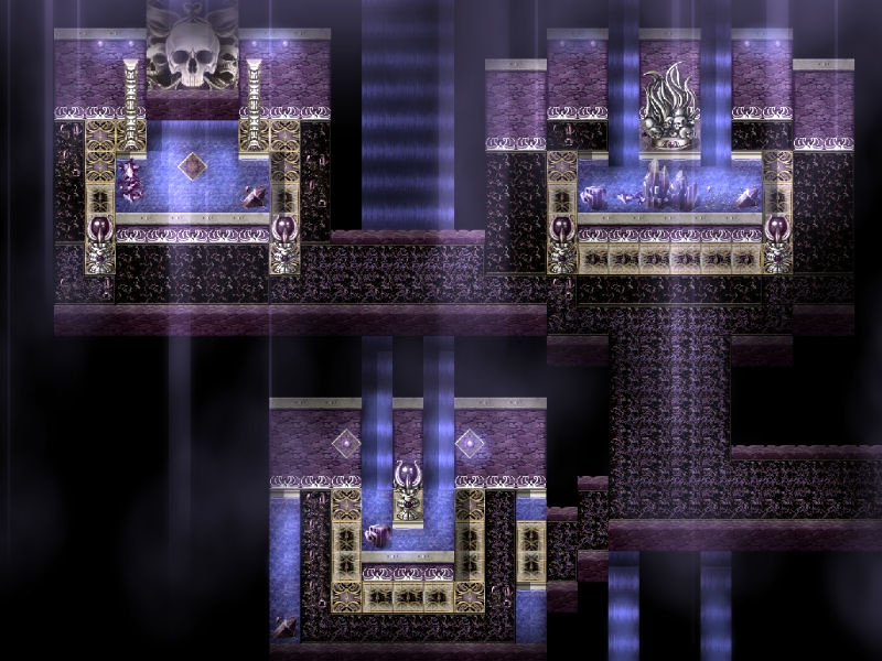 RPG Maker MV - KR Elemental Dungeon Tileset - Dark Light Lightning ...