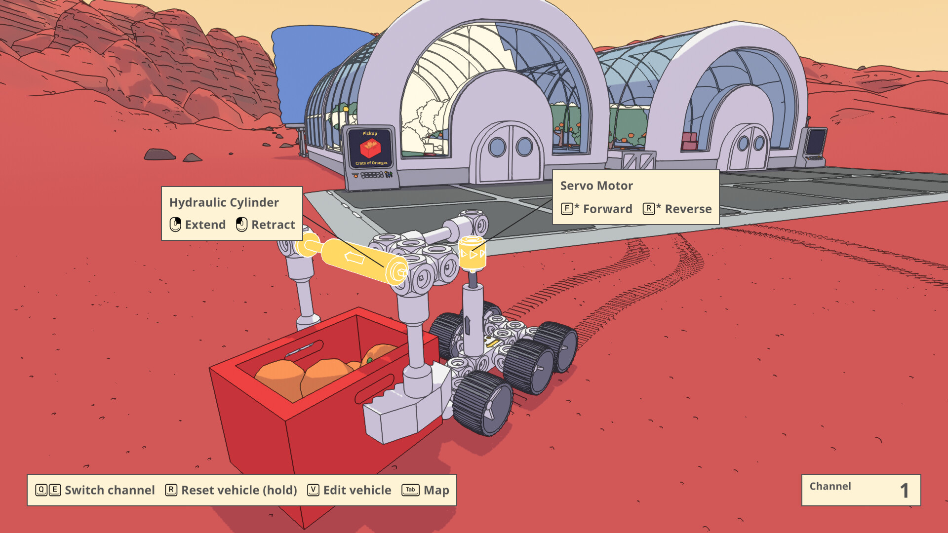 Mars First Logistics on Steam