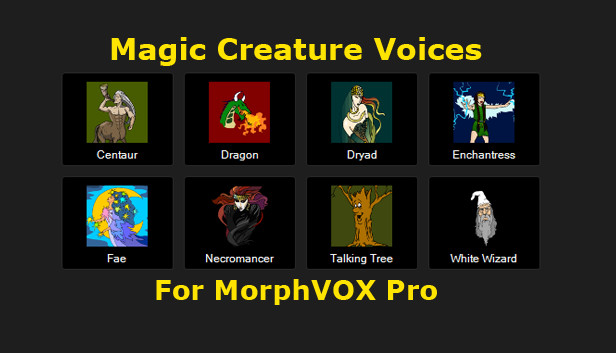 MorphVOX Pro - Magical Creature Voices on Steam