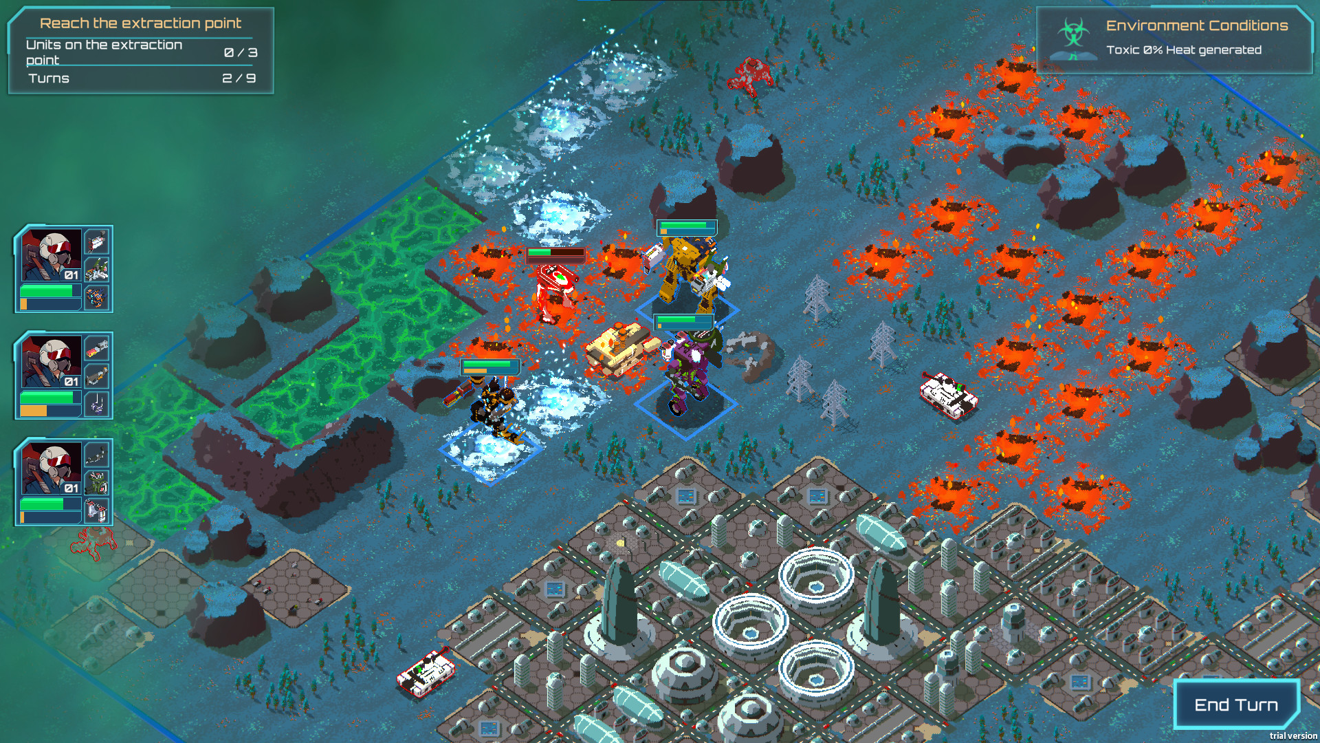 Ignited Steel: Mech Tactics on Steam