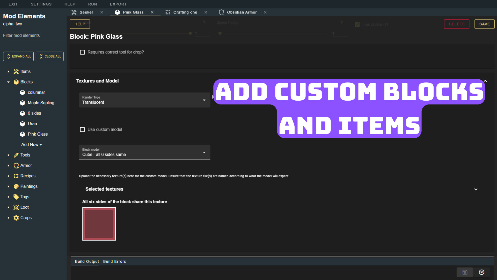 ModFoundry - Mod Maker for Minecraft on Steam