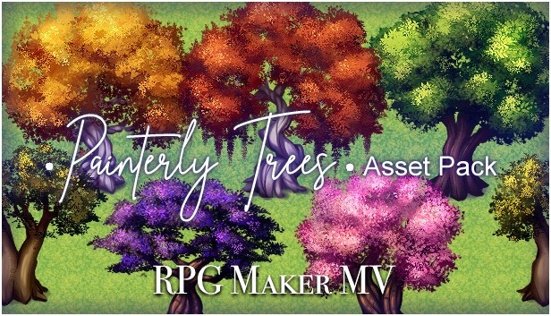 RPG Maker MV - Painterly Trees Asset Pack - Steam News Hub