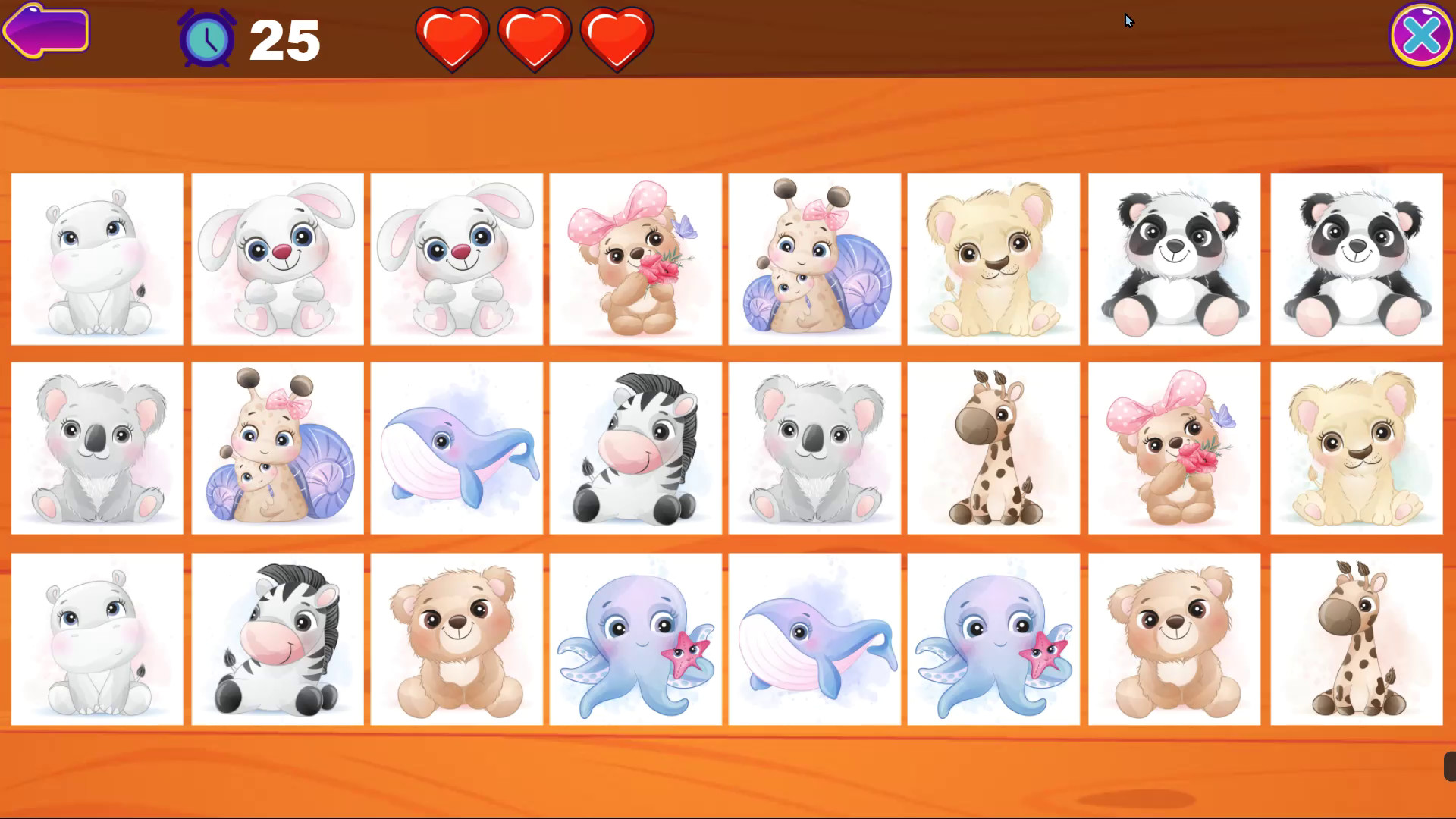 Cute Animals Memory Card Game on Steam