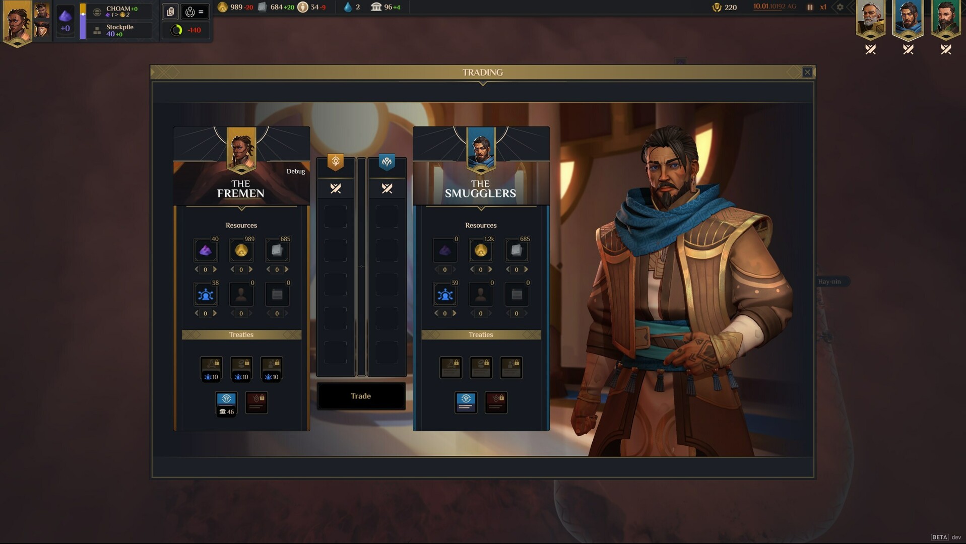 Steam で 20% オフ:Dune: Spice Wars