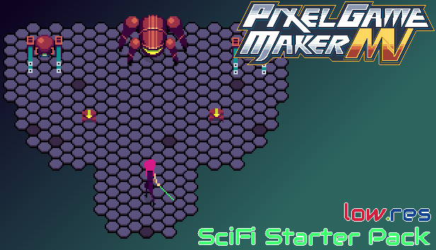 Pixel Game Maker MV - low.res Sci Fi Starter Pack - Steam News Hub