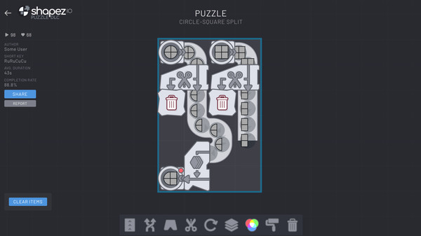 shapez.io - Puzzle DLC — Woovit