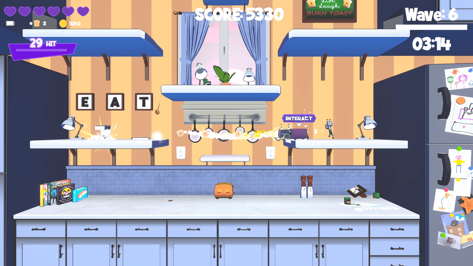 Toaster Defense - Tower Defense + Platformer · 스팀