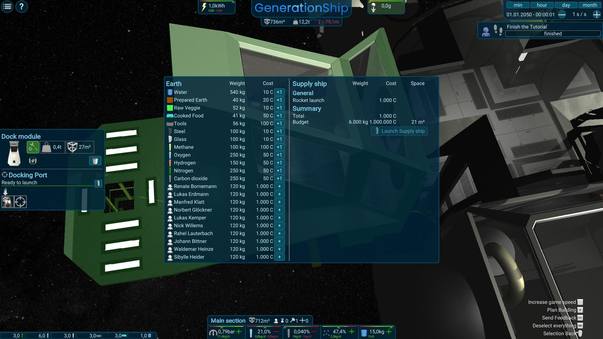 Generation Ship on Steam