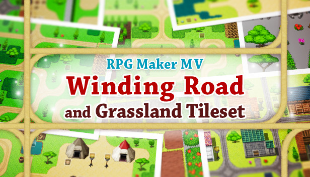 RPG Maker MV - Winding Road and Grassland Tileset on Steam