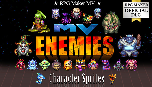 RPG Maker MV - MV Enemies - character sprites on Steam