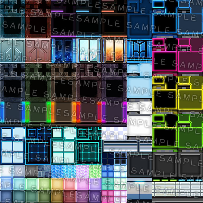 ขาย Rpg Maker Mz Krachware Cyberpunk Tileset Pack ราคาถูก