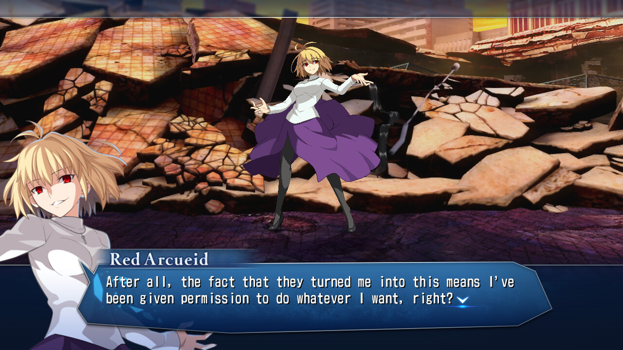 MELTY BLOOD: TYPE LUMINA - Round Announcements - 13 Character Set on Steam