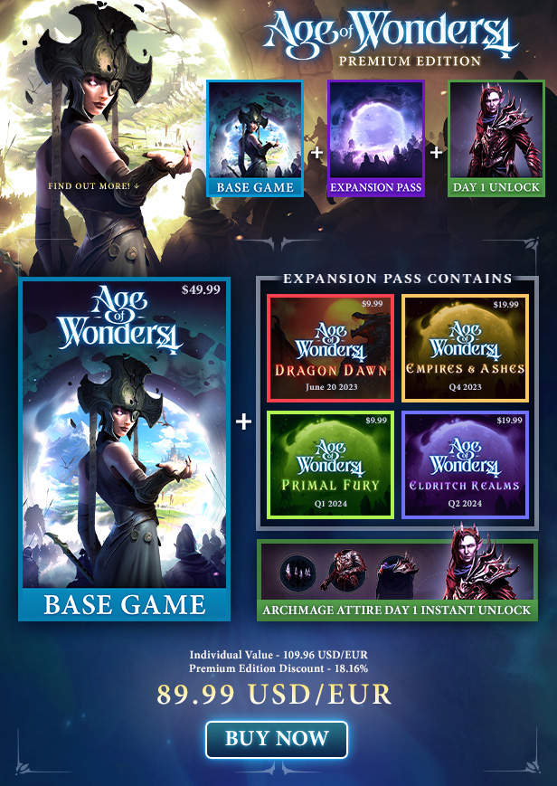 Age of Wonders 4 a Steamen