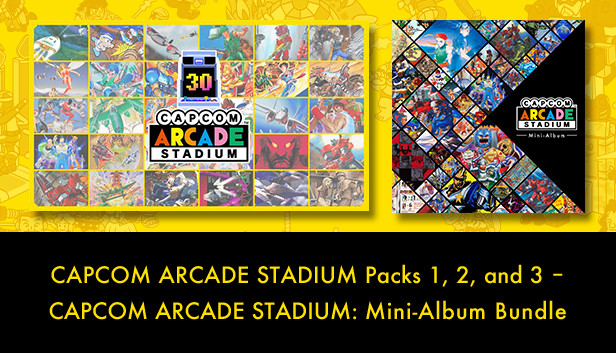 Capcom Arcade Stadium Packs 1, 2, and 3 – Mini-Album Bundle - Steam ...