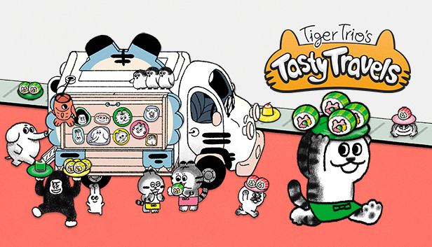 Tiger Trio's Tasty Travels on Steam