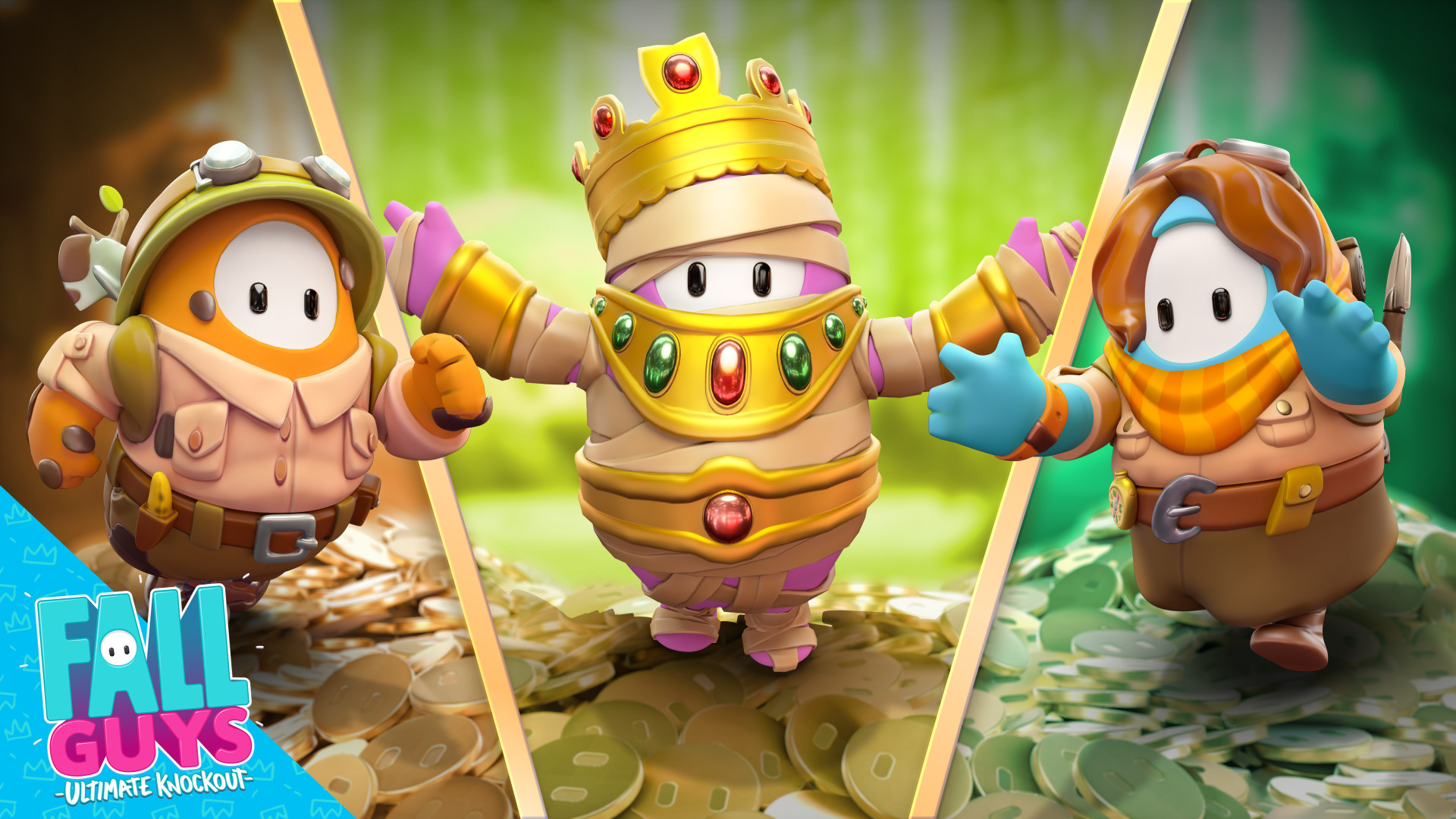 Fall Guys - Crown Capers Pack - Keymailer