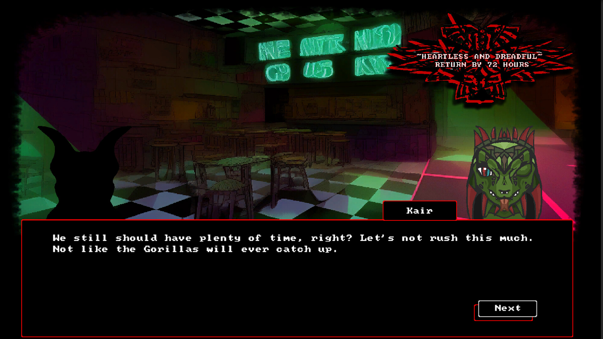 Heartless & Dreadful : Return by 72 hours on Steam