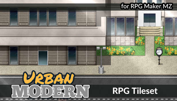 RPG Maker MZ - KR Urban Modern Tileset on Steam