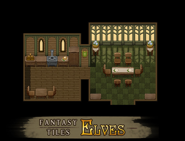 RPG Maker MZ - Fantasy Tiles - Elves on Steam