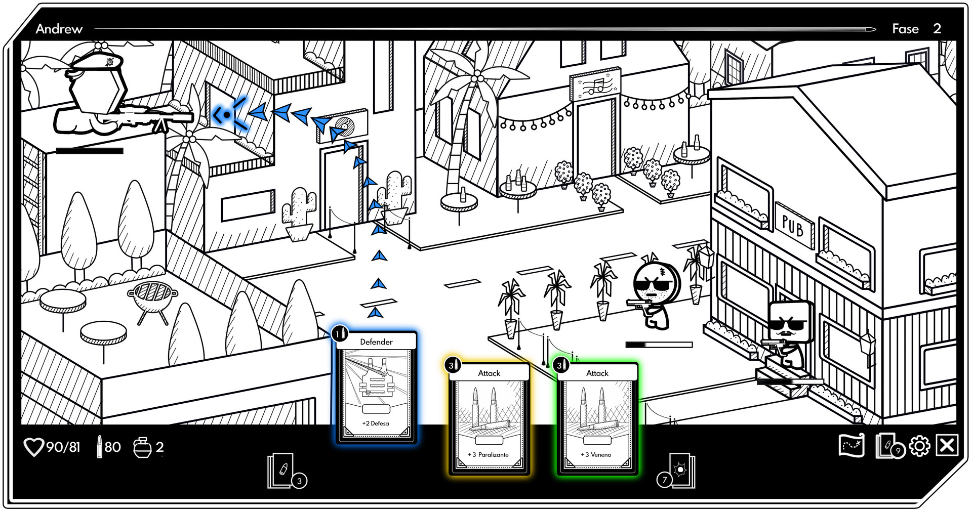 Geometric Sniper - Card Game - Keymailer