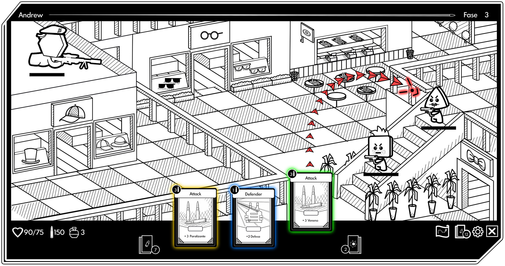 Geometric Sniper - Card Game on Steam