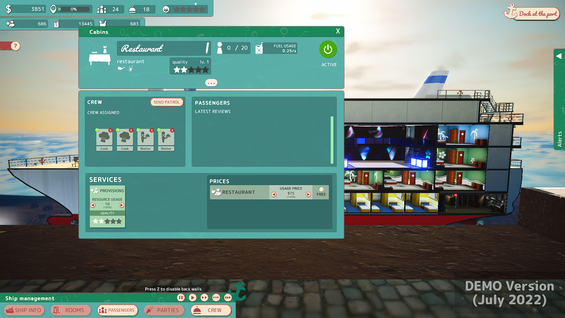 Cruise Ship Manager on Steam