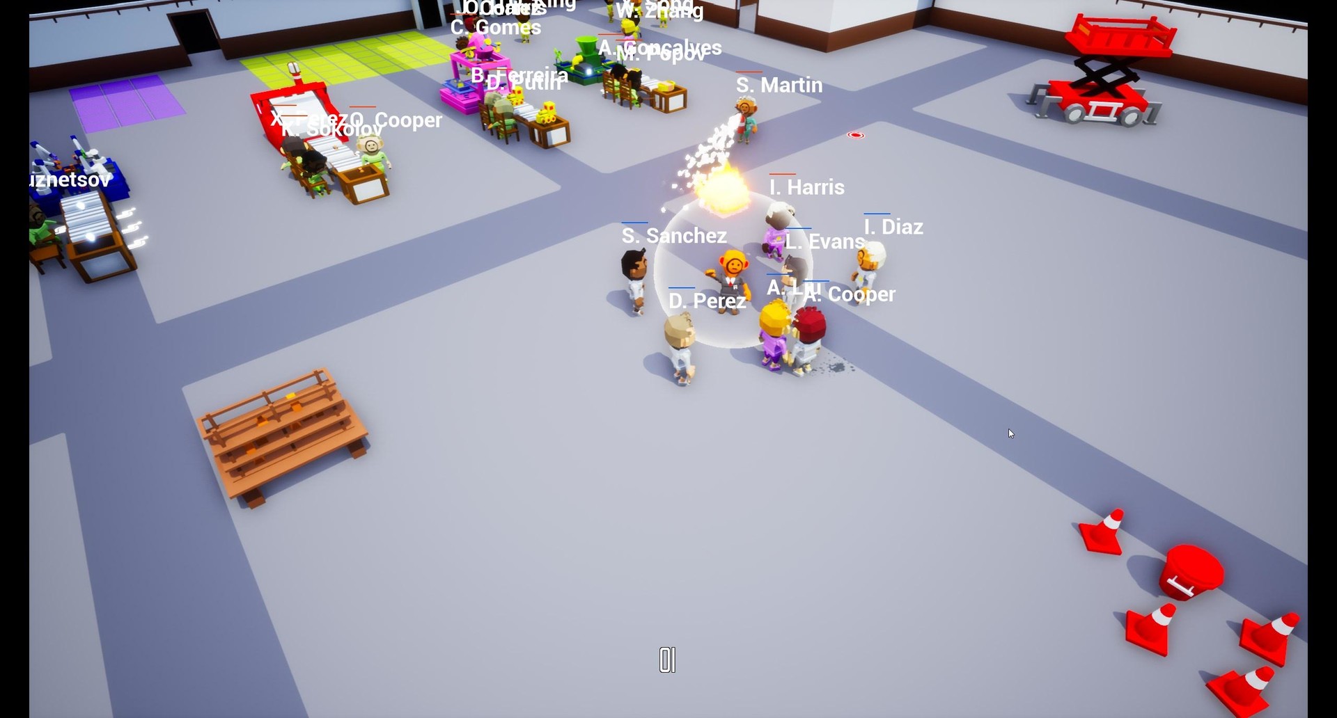 Division of Labour on Steam