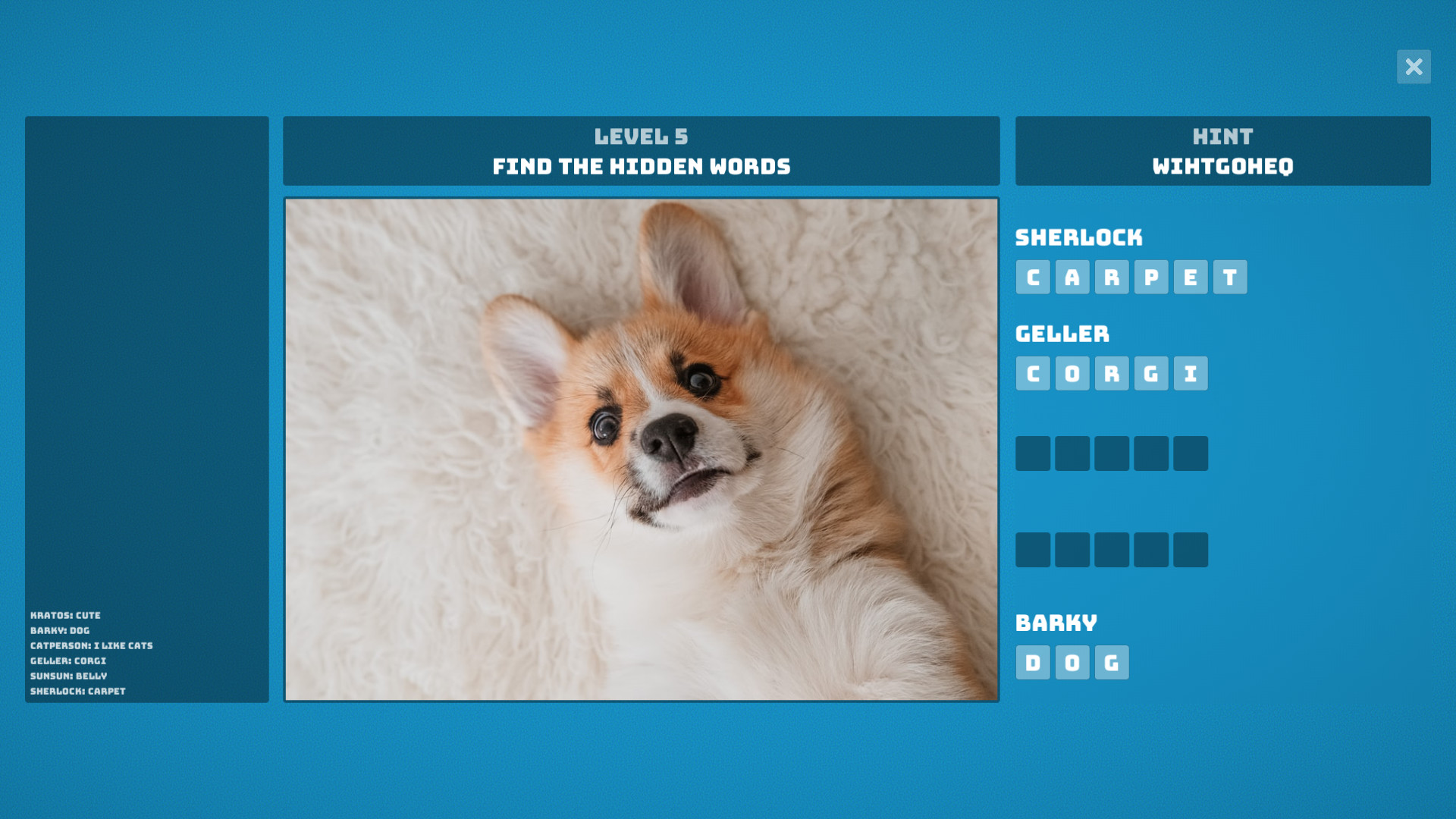 Save 25% on Hidden Words on Steam