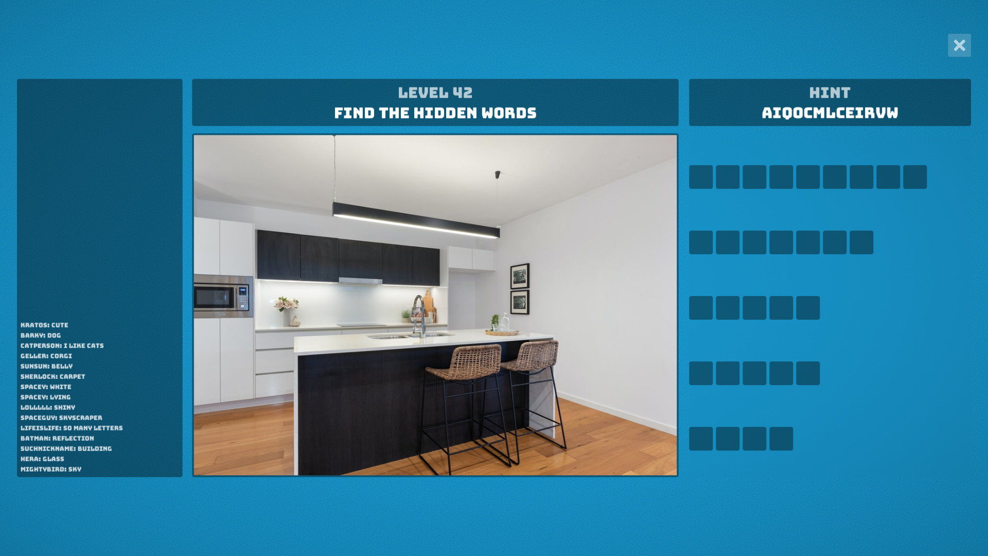 Hidden Words on Steam