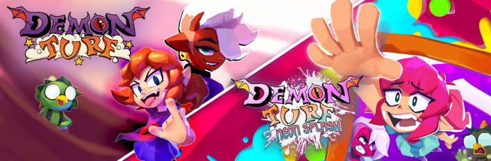 Demon Turf: Neon Splash on Steam