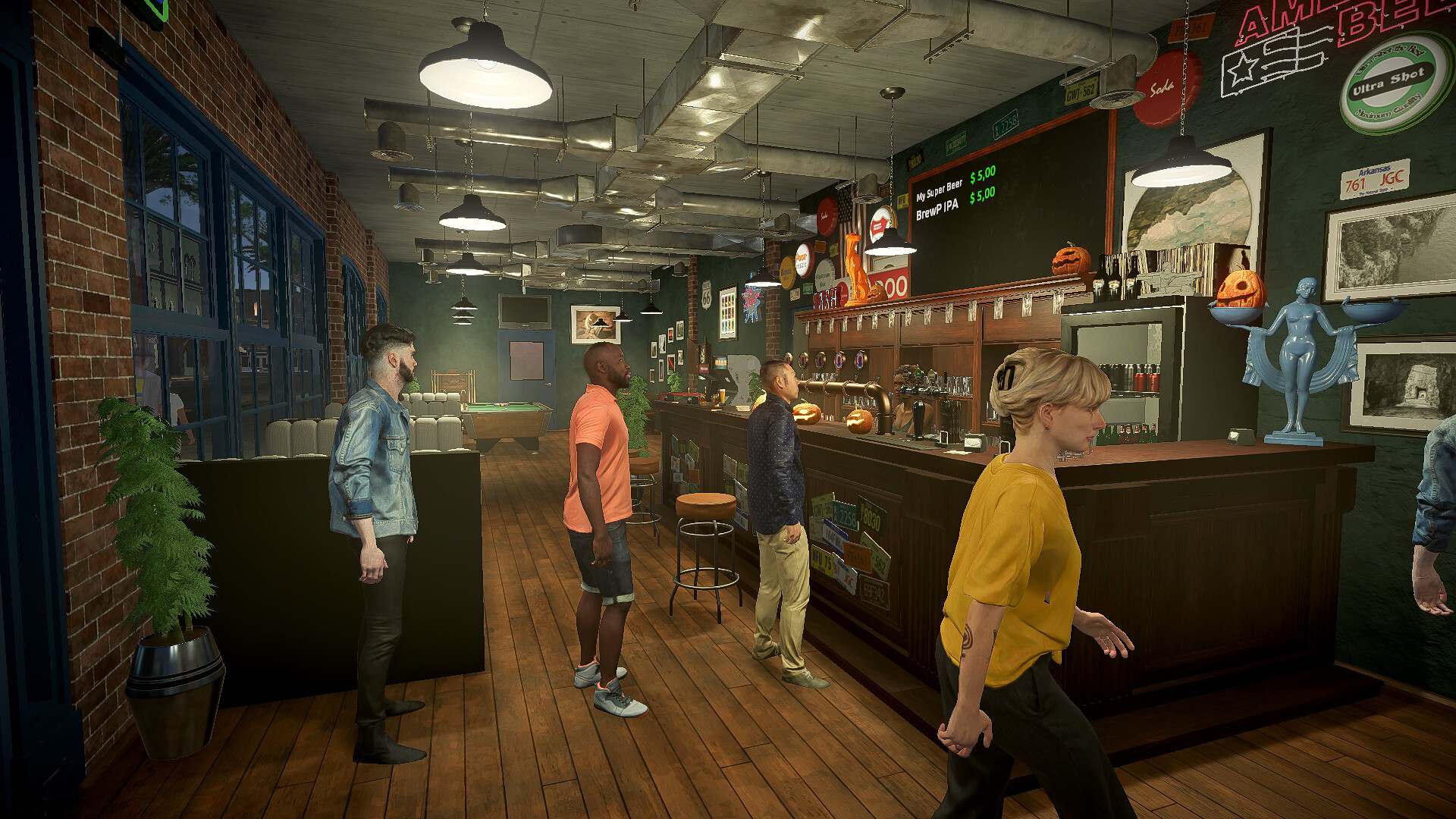 Brewpub Simulator på Steam