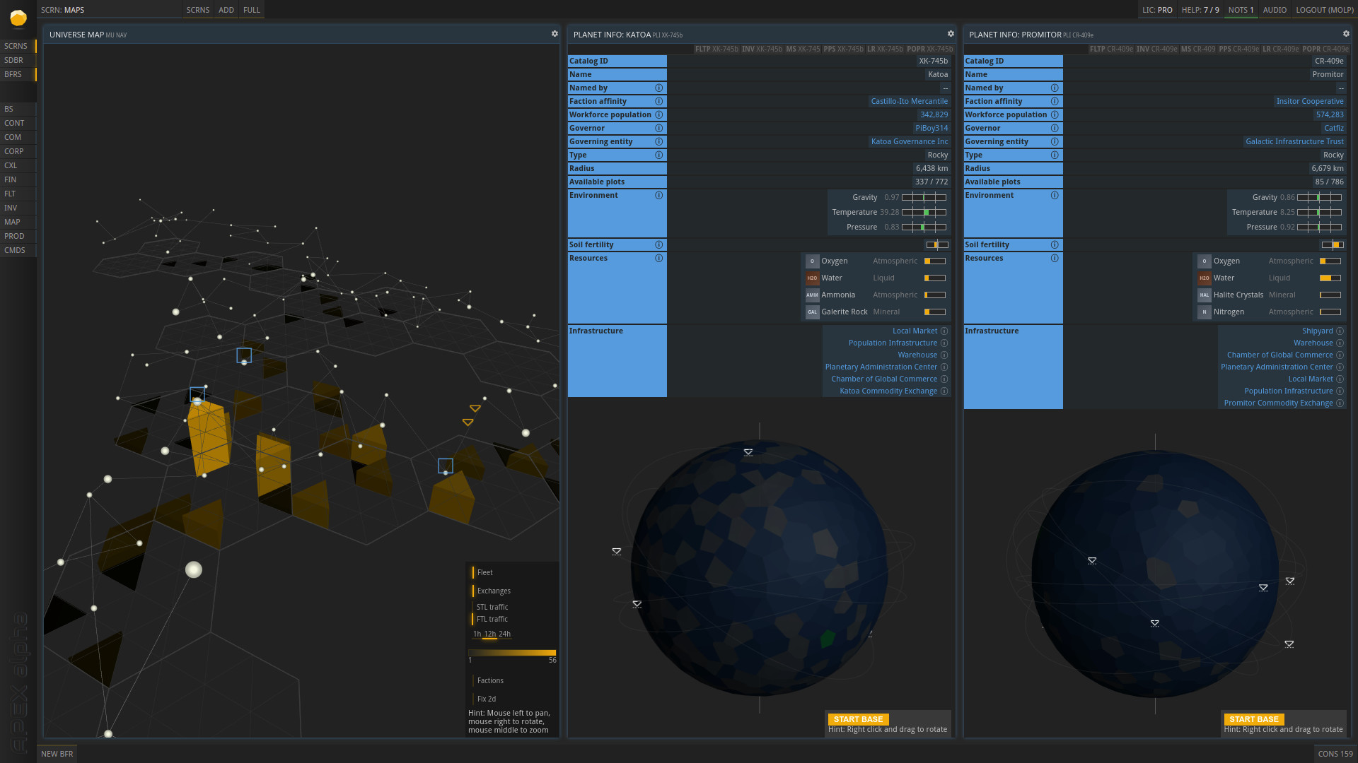 Prosperous Universe on Steam