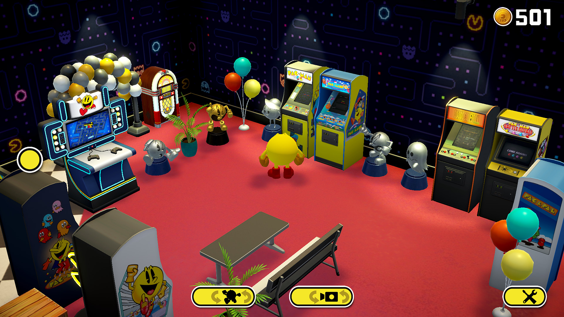 PAC-MAN MUSEUM+ Bonus Figure Set | Steambase