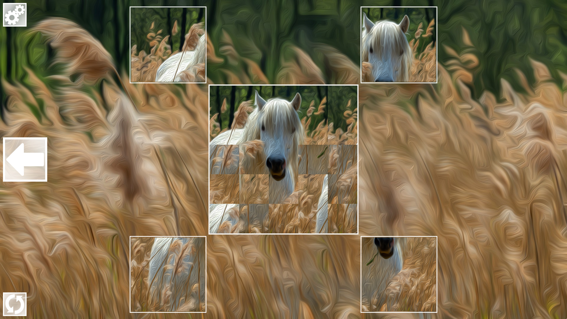 Puzzle Art: Horses on Steam