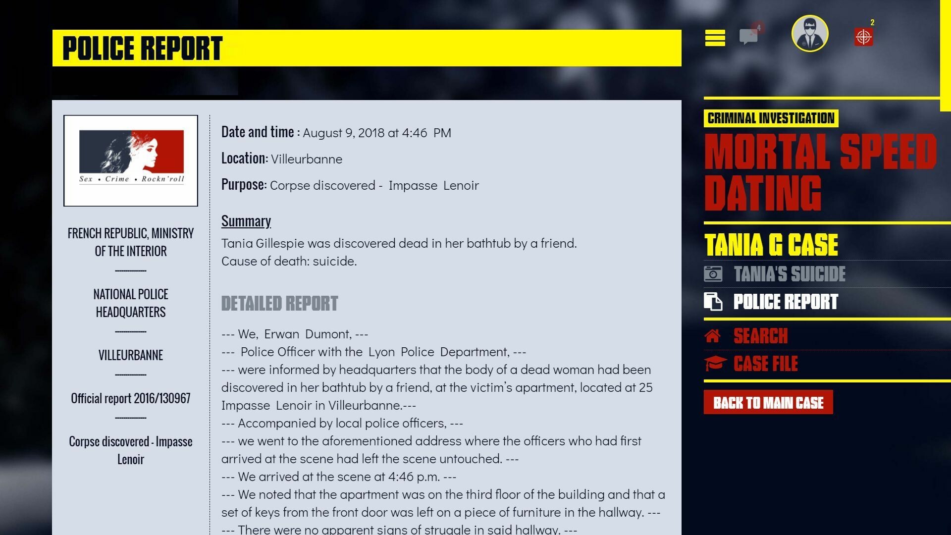 French Crime: Detective game on Steam