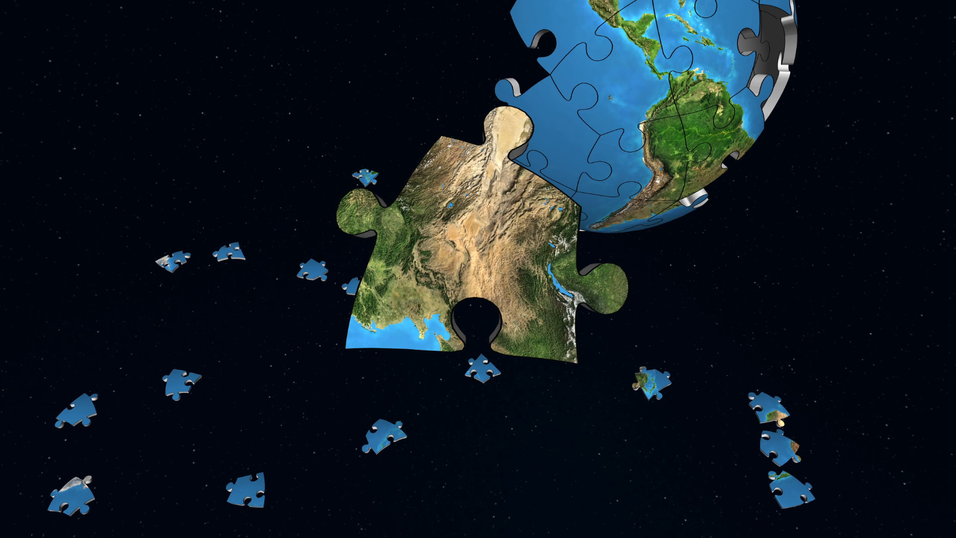 Terra Puzzle 3D · 스팀