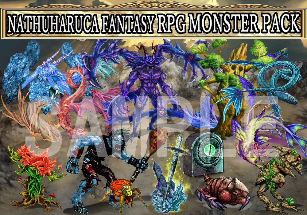 RPG Maker MV - NATHUHARUCA Fantasy RPG Monster Pack on Steam