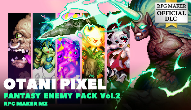 RPG Maker MZ - Otani Pixel Fantasy Enemy Pack Vol.2 on Steam
