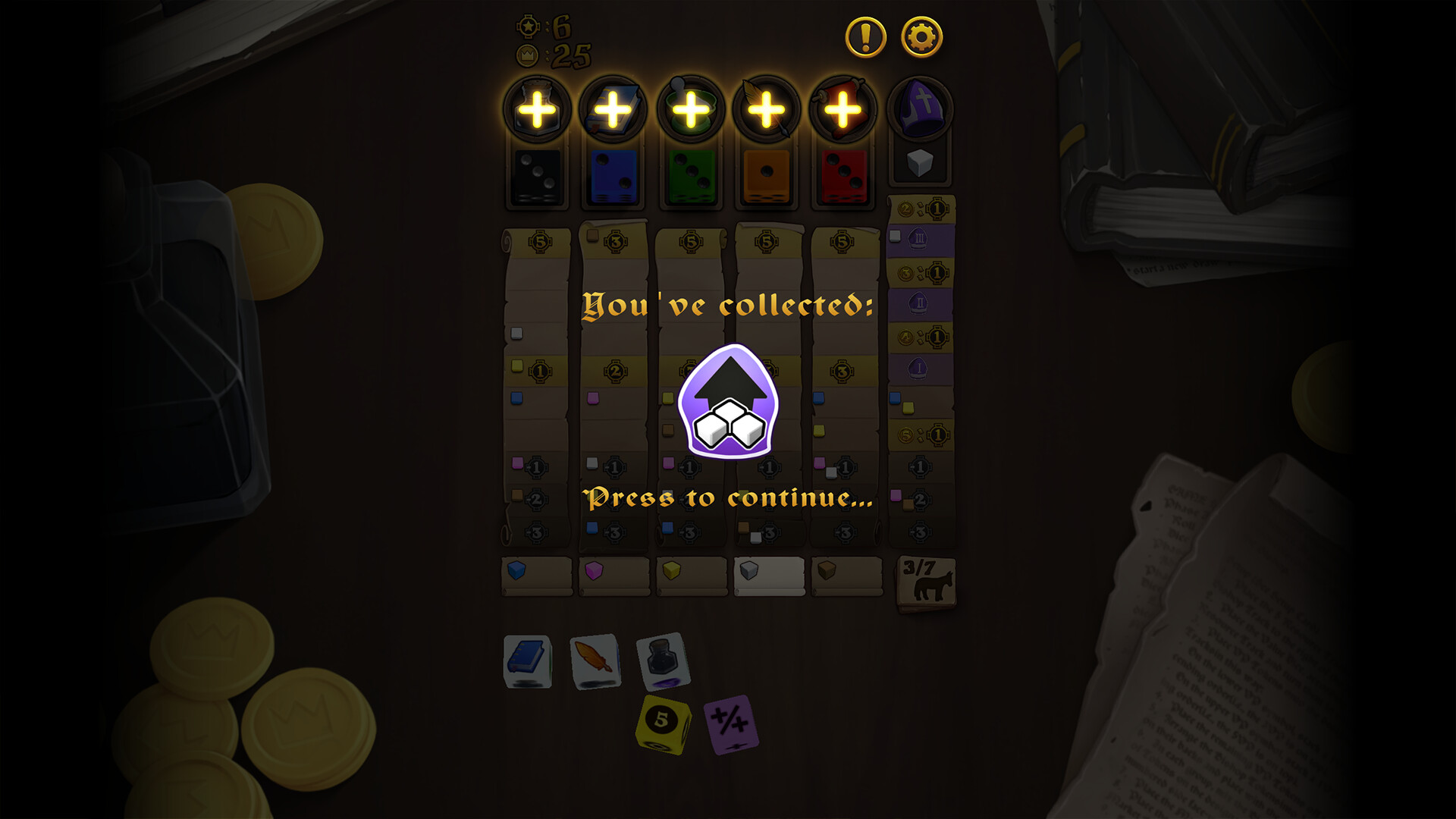 Biblios Dice on Steam