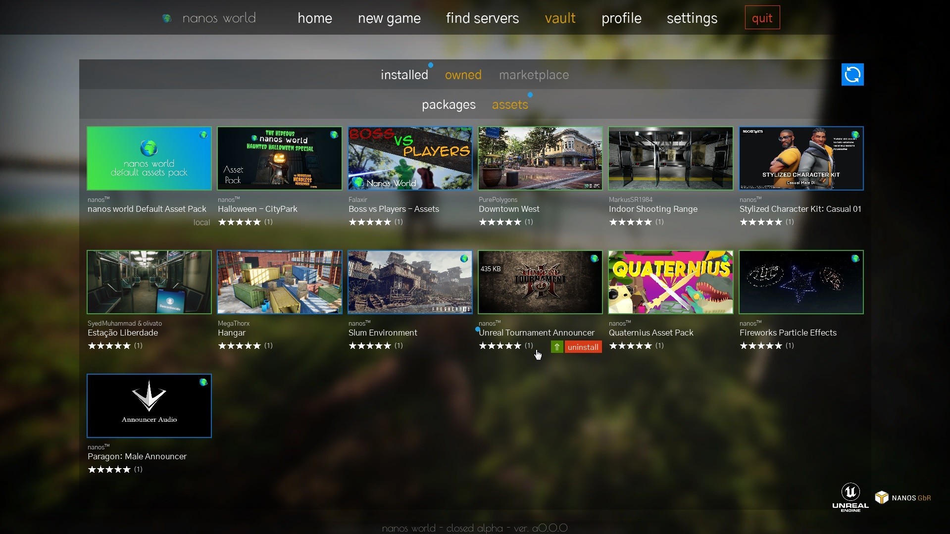 nanos world™ · 스팀