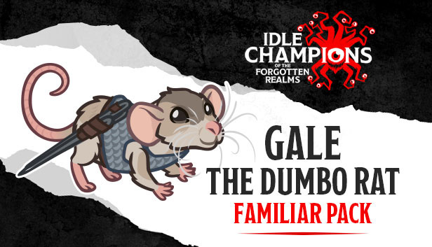 Idle Champions - Gale the Dumbo Rat Familiar Pack - Steam News Hub
