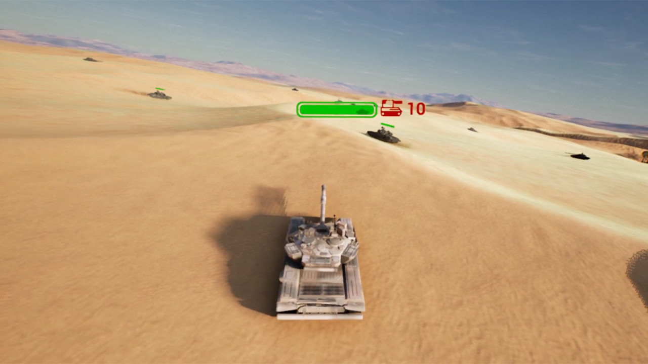 Vr의 T90 탱크 전투 시뮬레이터 · 스팀