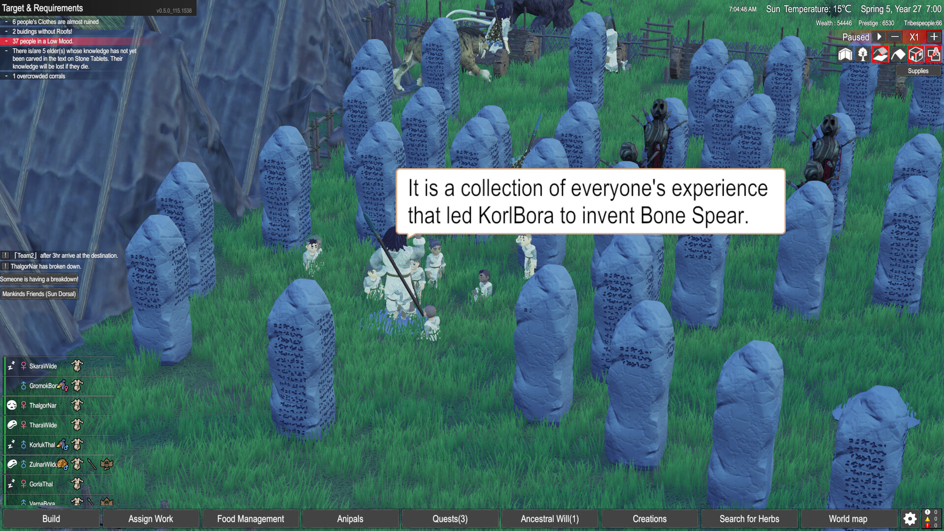 Primitive Society Simulator on Steam